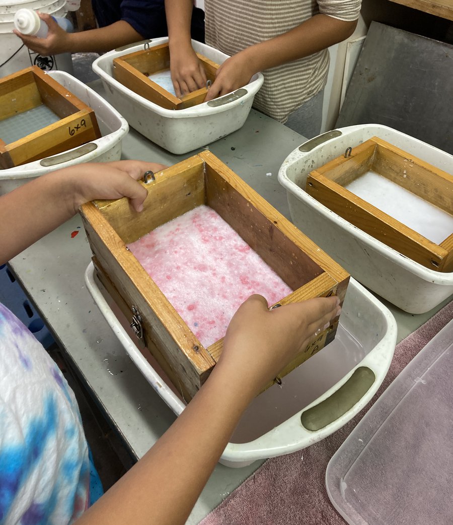 Inky Fingers: Pulp & Paper (Ages 8 - 12) - The Flower City Arts Center